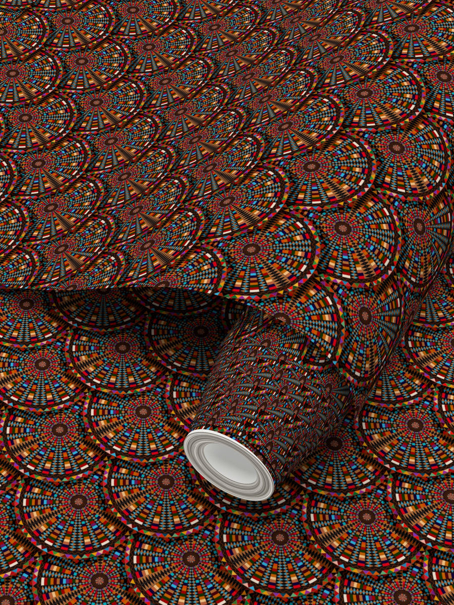 Sacred Baskets - Designer Wallpaper – Abenaki to Zuni