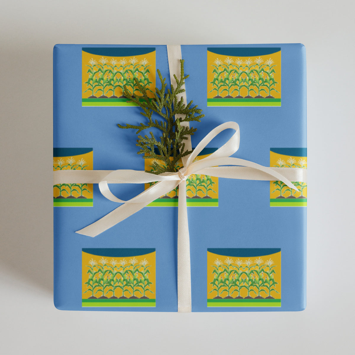 Nunnepog Wampanoag Tribe Flag Wrapping paper sheets – Abenaki to Zuni