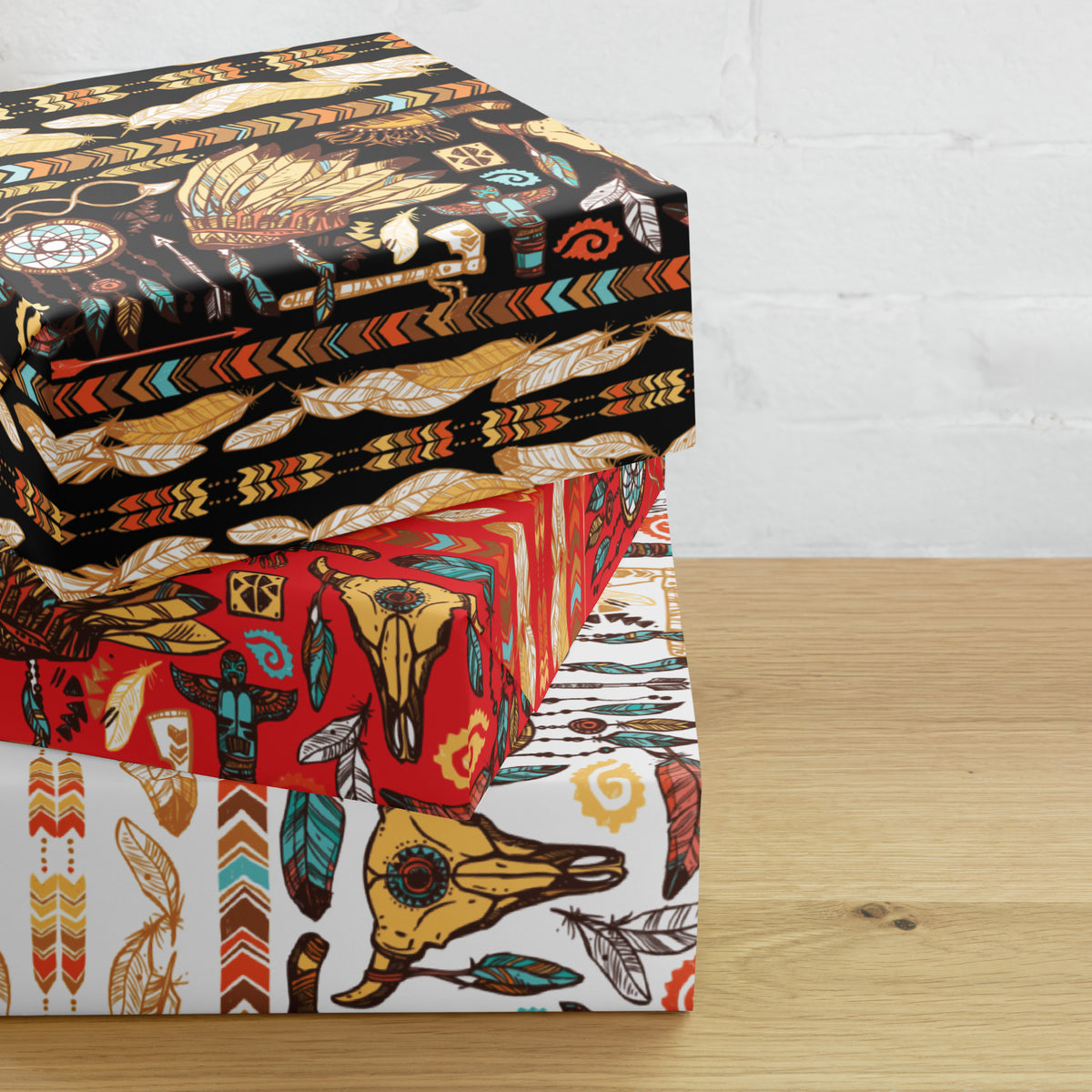 Iconic - Native American - Wrapping Paper Sheets – Abenaki to Zuni